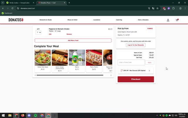 Donatos Pizza Promo Codes (2 Verified) - 30% Off Jun 2025