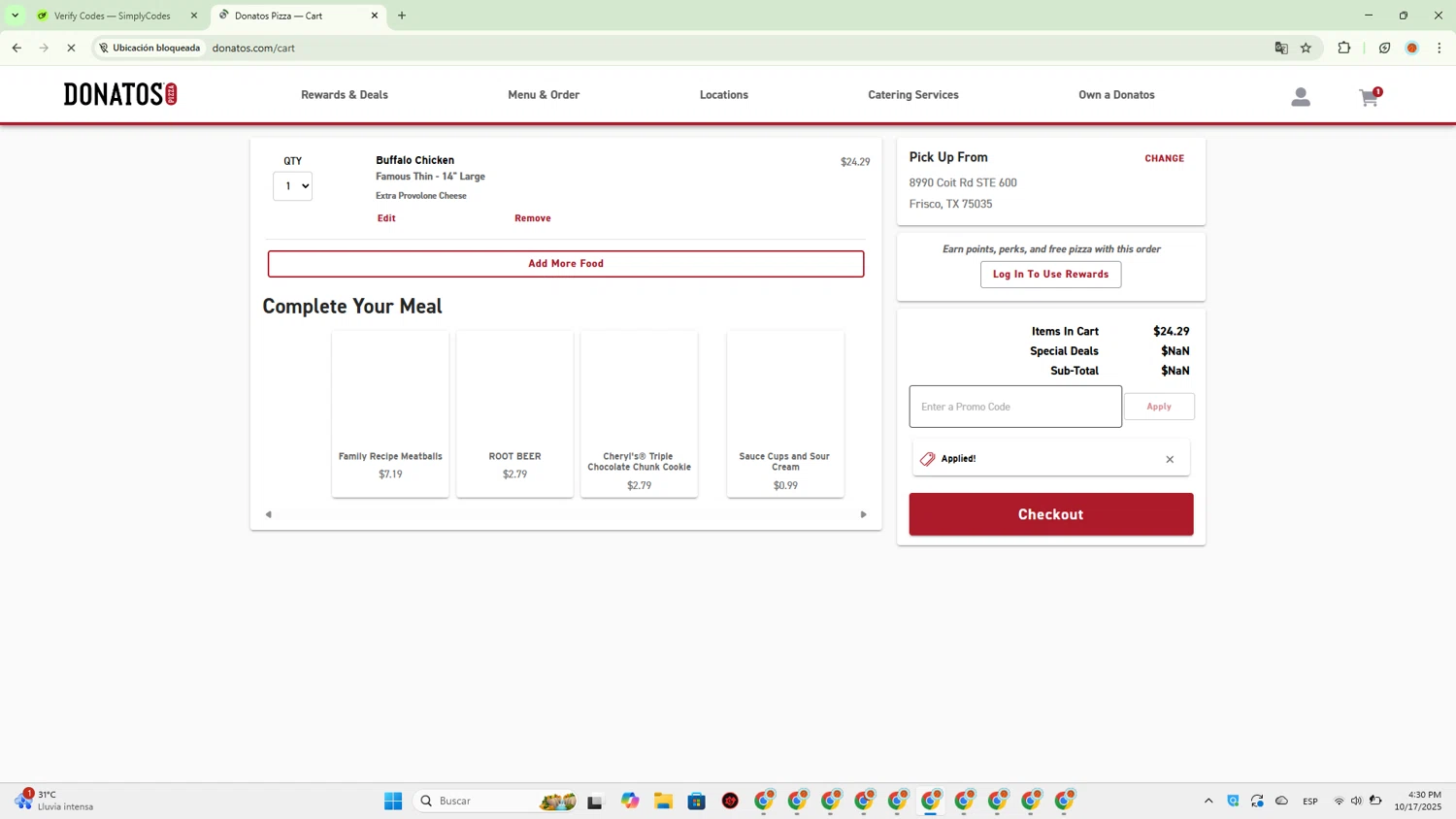 Donatos Pizza Promo Codes (3 Verified) - 20% Off Oct 2025