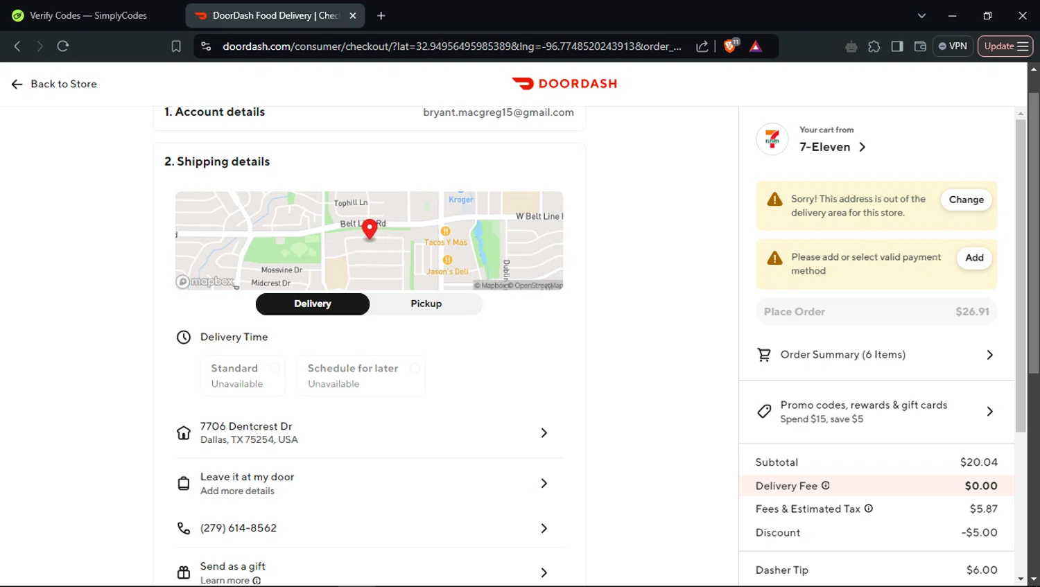 DoorDash Promo Codes - 50% Off | December 2024