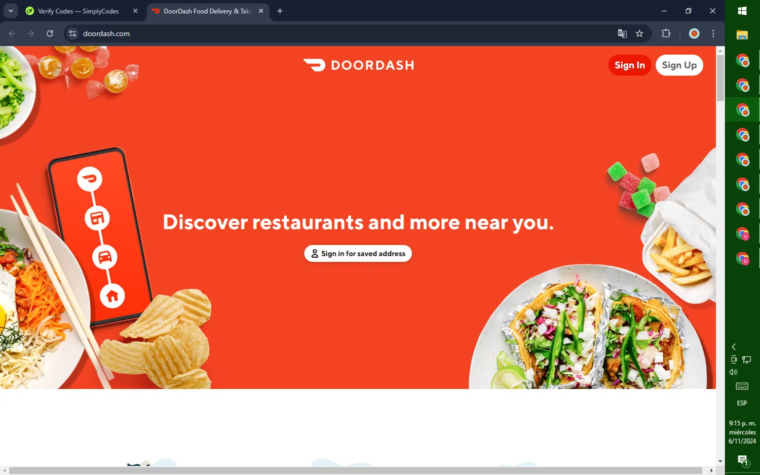 DoorDash Promo Codes - 20% Off | November 2024