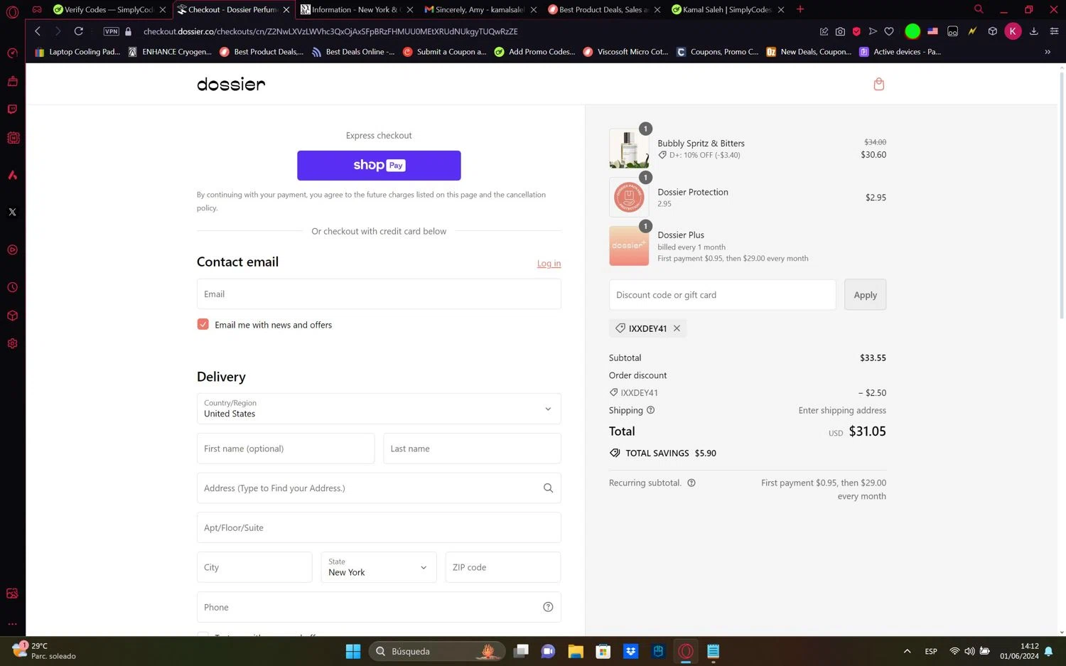 Dossier Promo Codes – 10% Off | June 2024