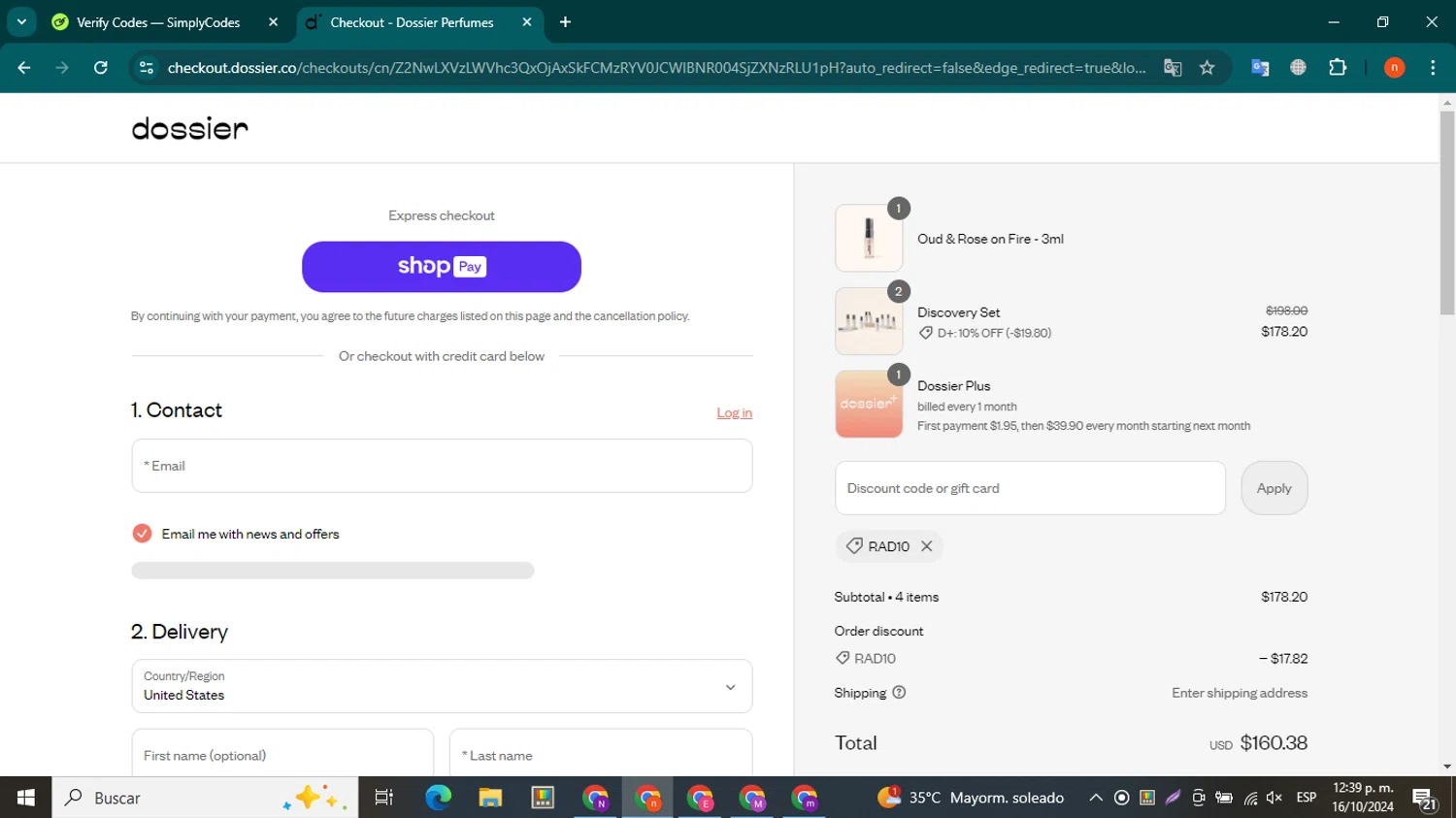 Dossier Coupon Codes - $10 Off | November 2024