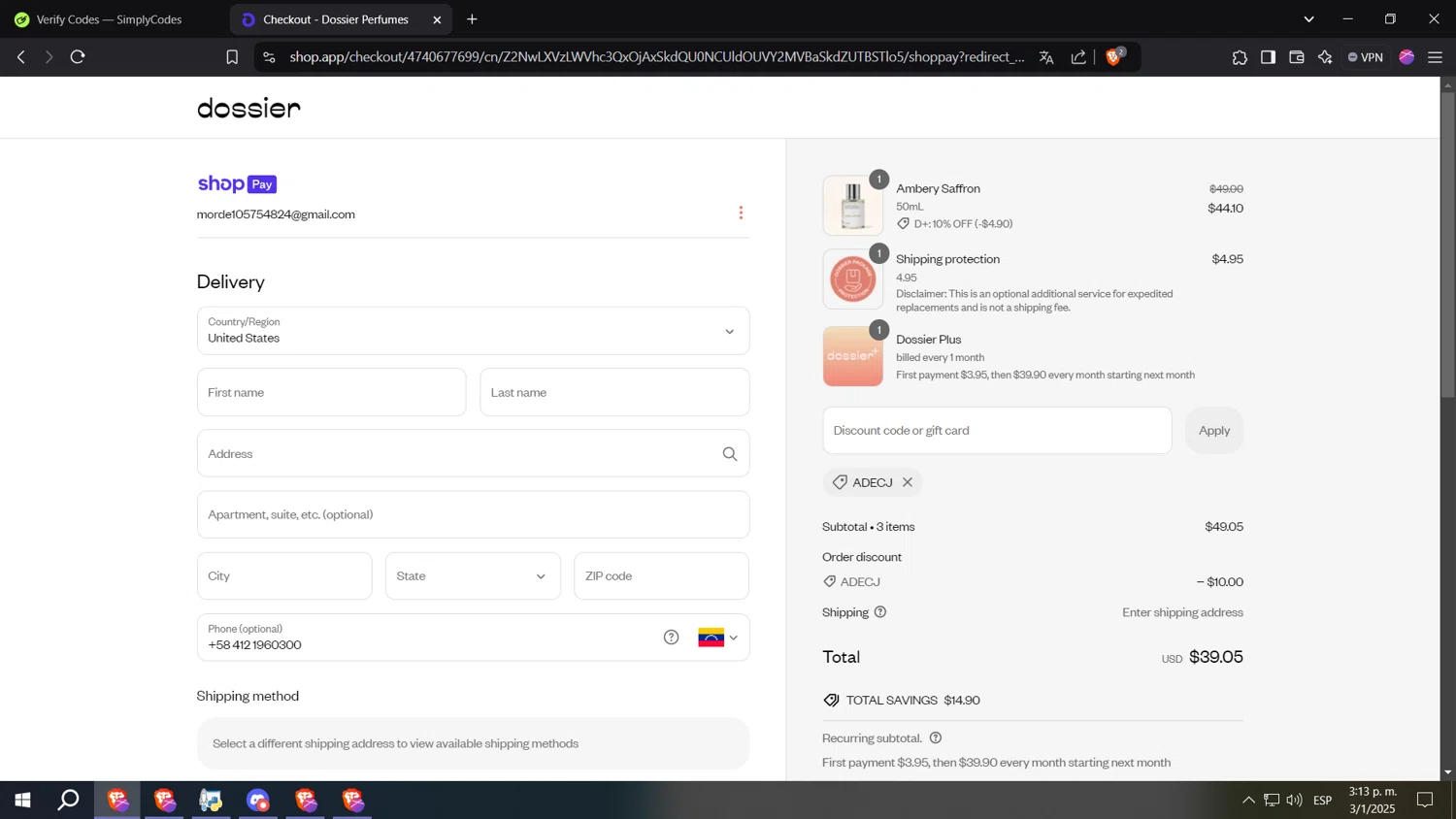 Dossier Discount Codes (6 Verified) - $10 Off Jan 2025