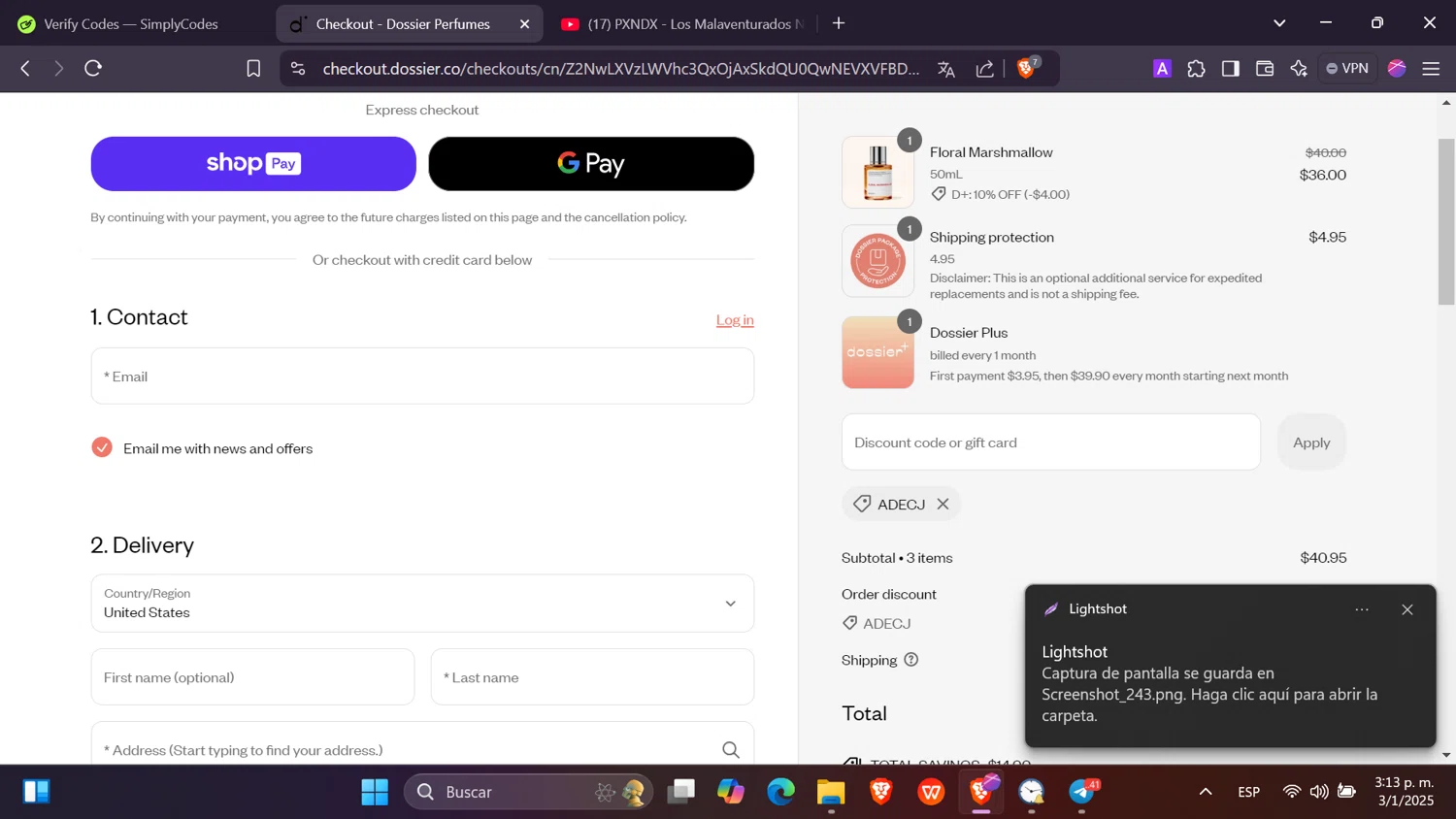 Dossier Discount Codes (6 Verified) - $10 Off Jan 2025