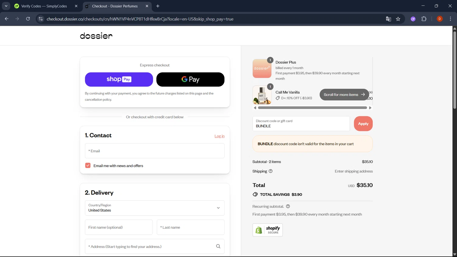 Dossier Promo Codes (1 Verified) - $25 Off w/Code Sep 2025