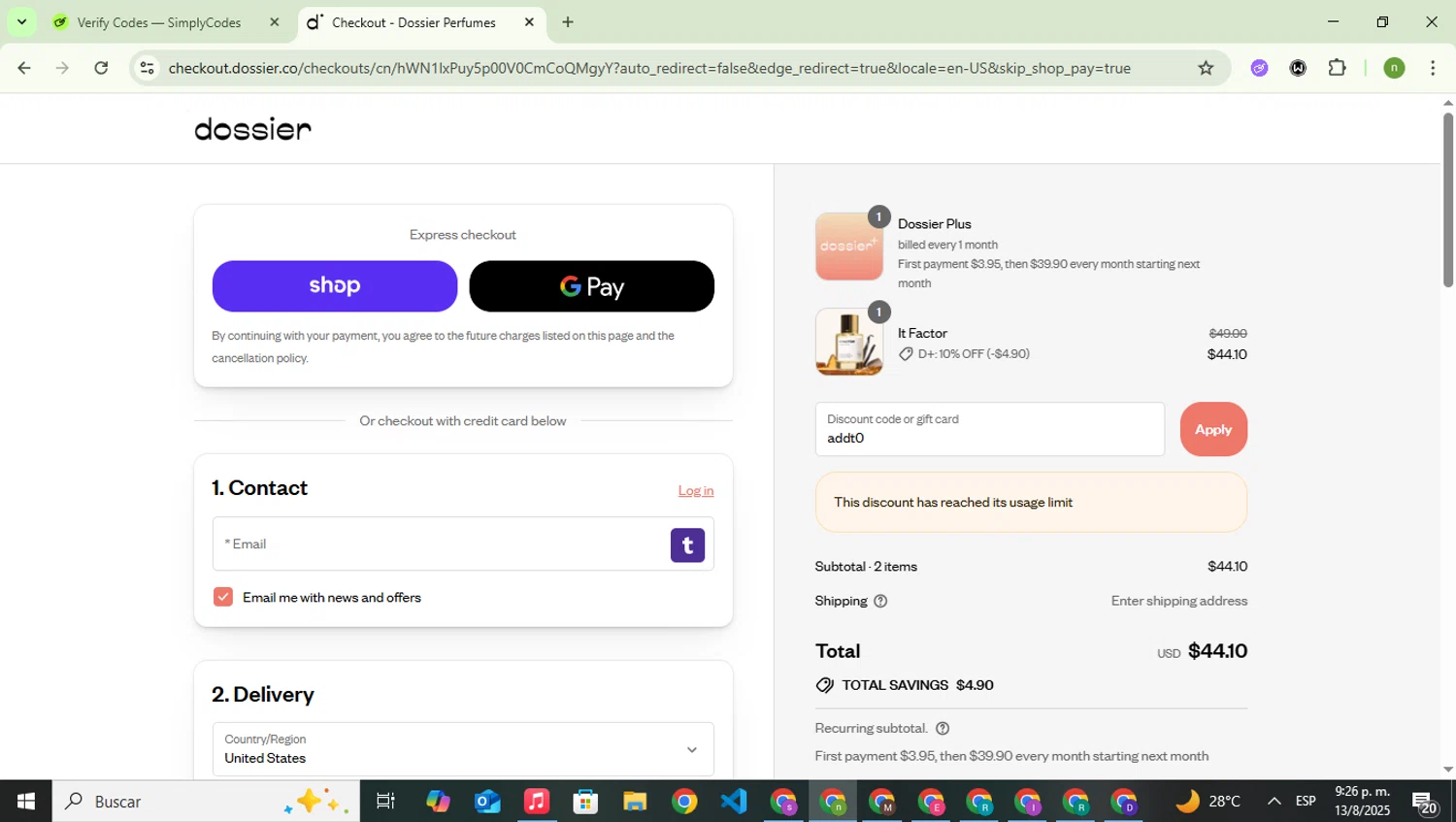 Dossier Promo Codes (1 Verified) - $25 Off w/Code Sep 2025
