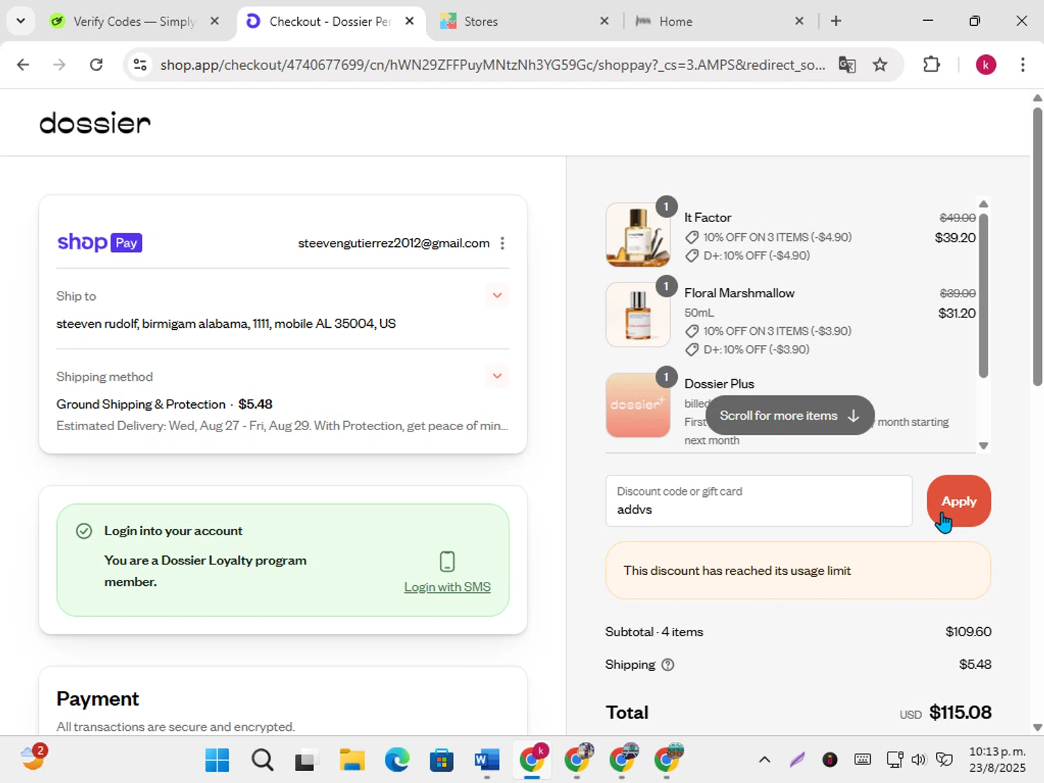 Dossier Promo Codes (2 Verified) - 40% Off w/Code Sep 2025
