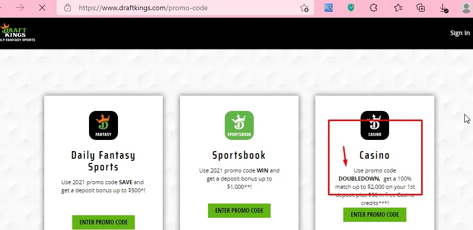 DraftKings Promo Codes - 25% Off | January 2025