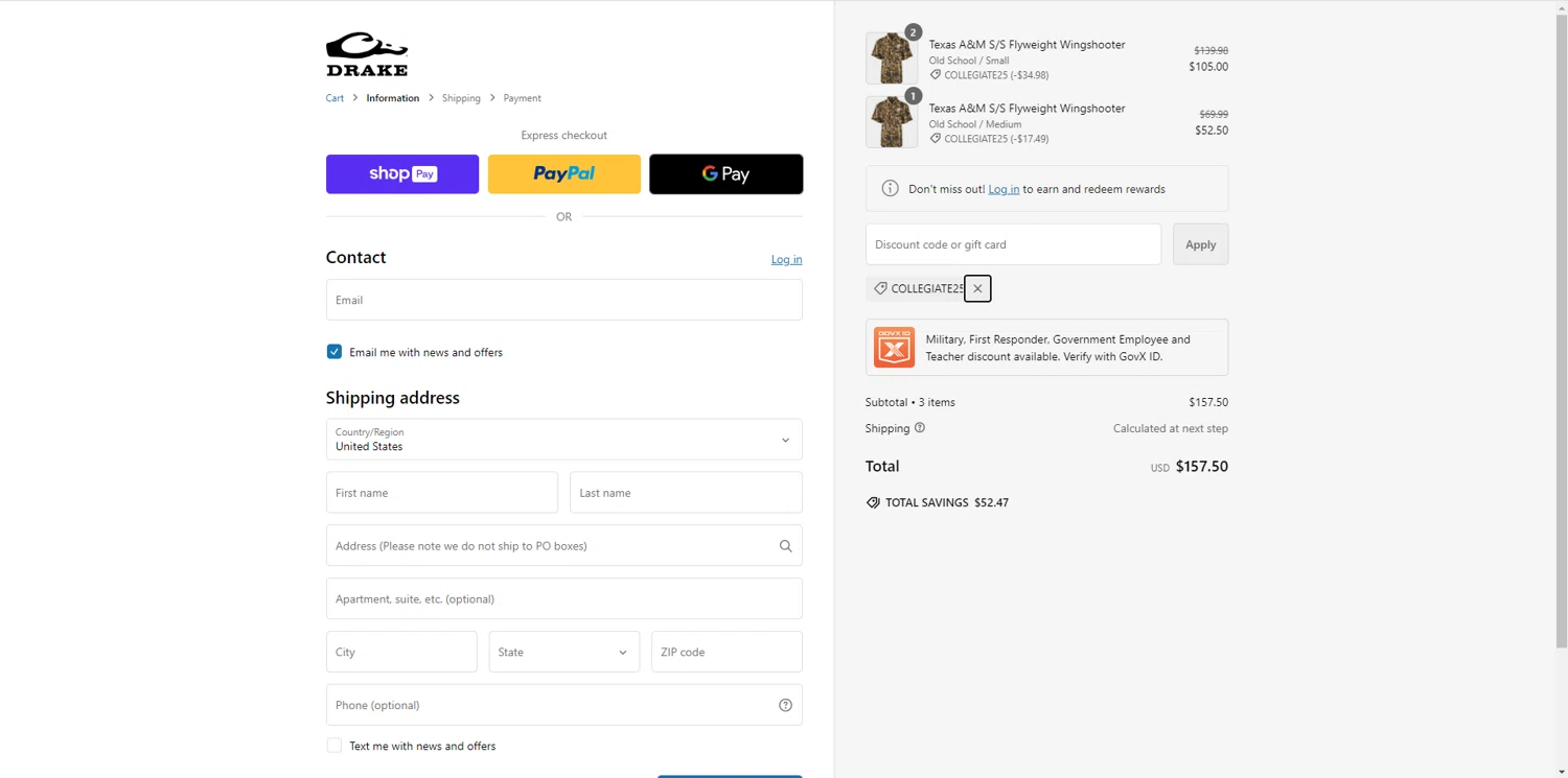 Drake Waterfowl Discount Codes - 20% Off | November 2024