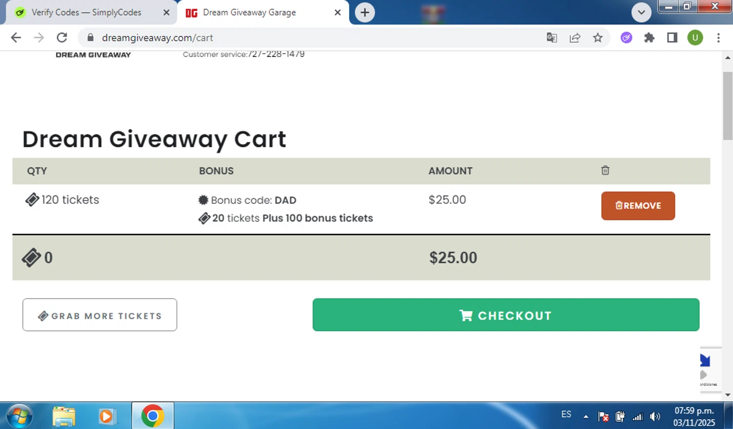 Dream Giveaway Promo Code - 50% Off (Verified) Nov 2025