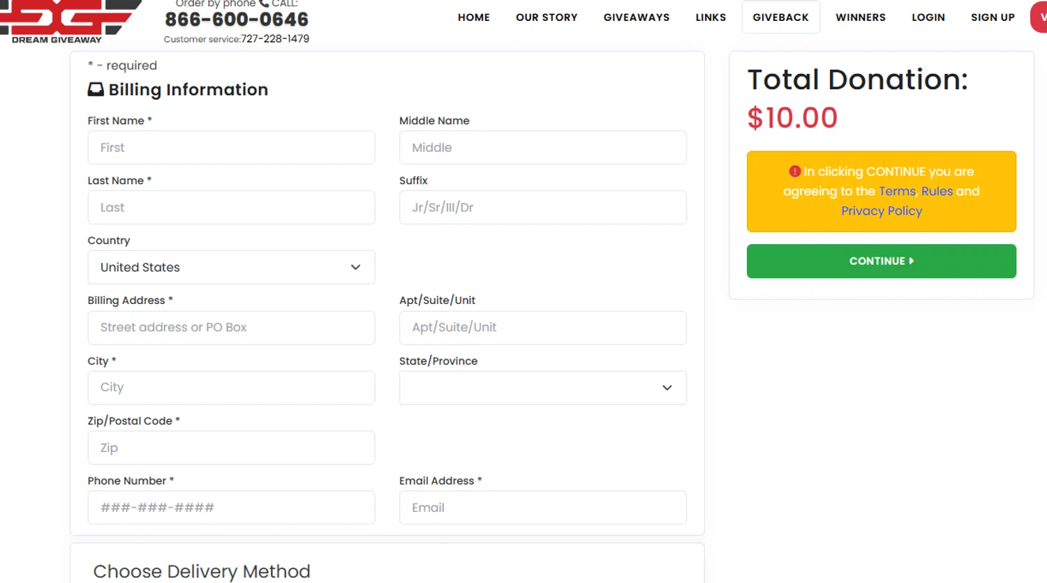 Dream Giveaway Promo Codes - 50% Off Oct 2025