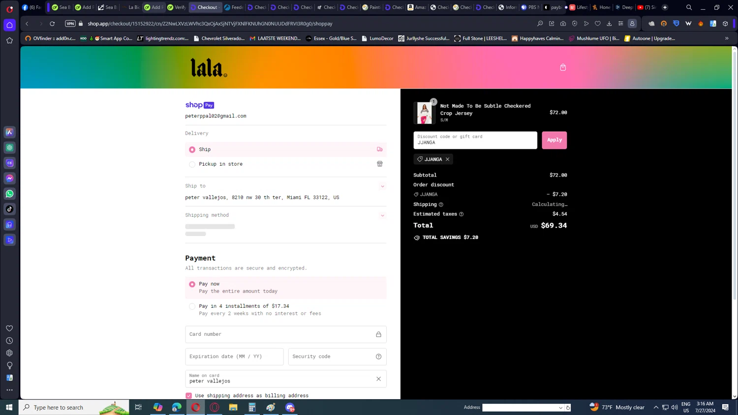 Dressed In Lala Discount Codes - 10% Off | September 2024