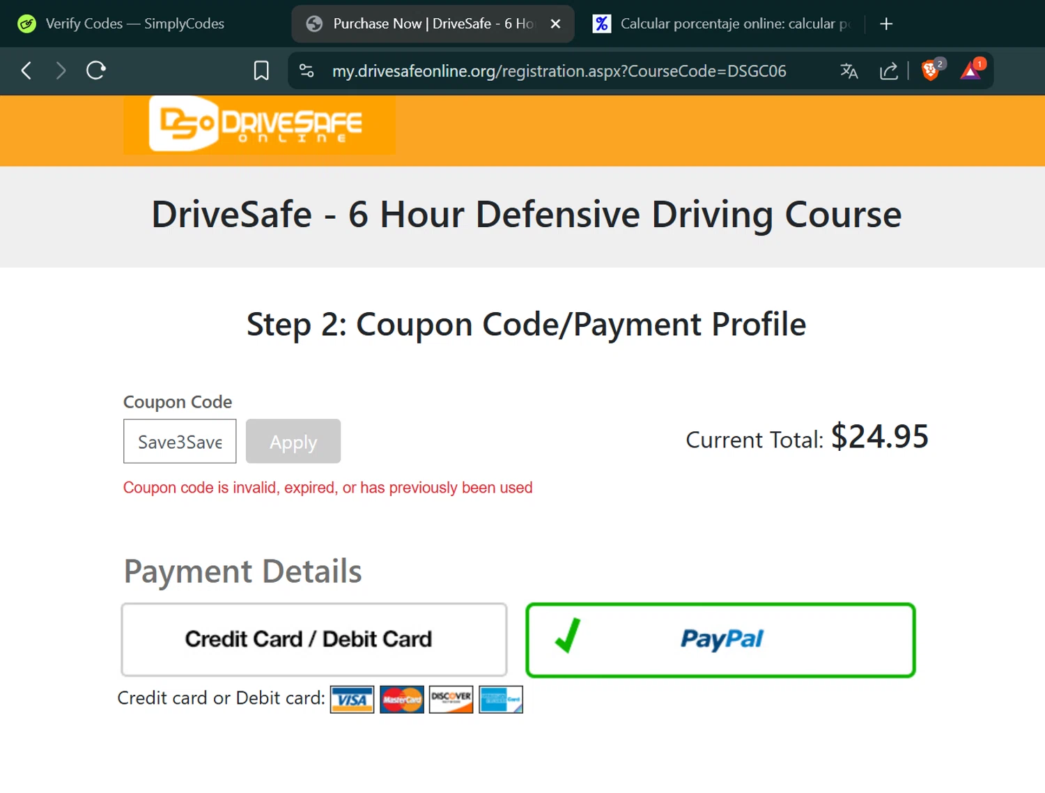 DriveSafe Online Promo Code - 20% Off (Verified) Jan 2026