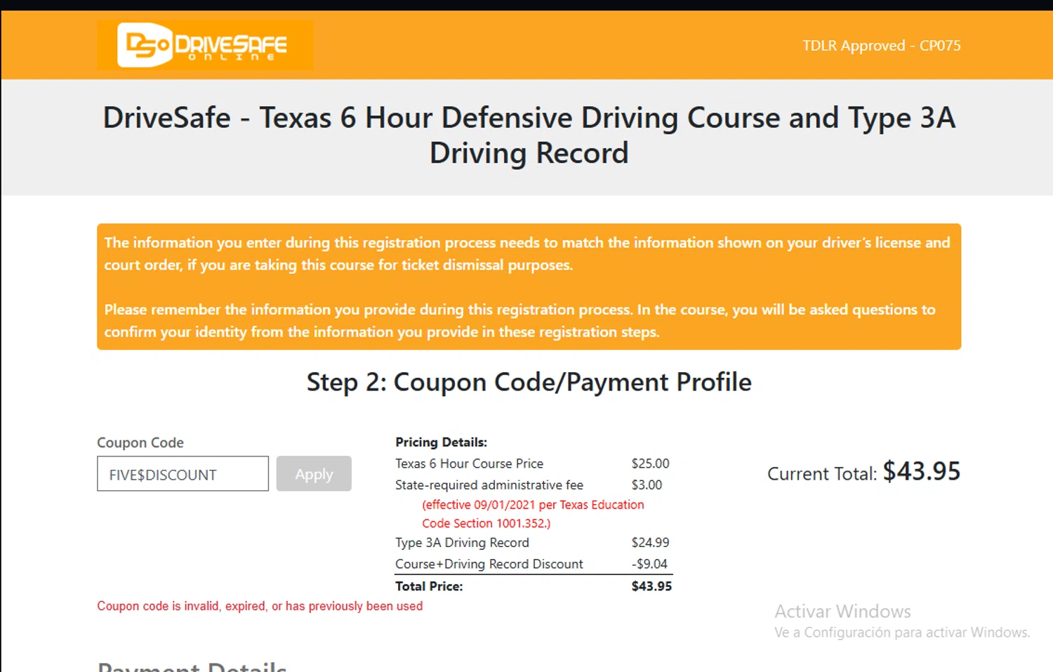 DriveSafe Online Promo Codes - 20% Off Oct 2025