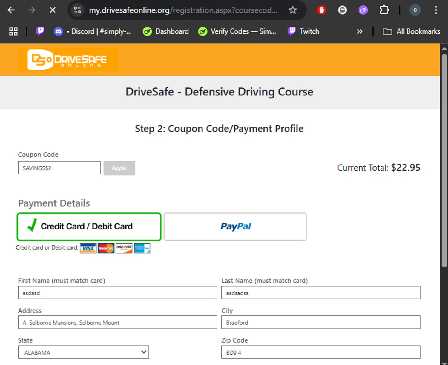 DriveSafe Online Promo Codes - 20% Off Sep 2025