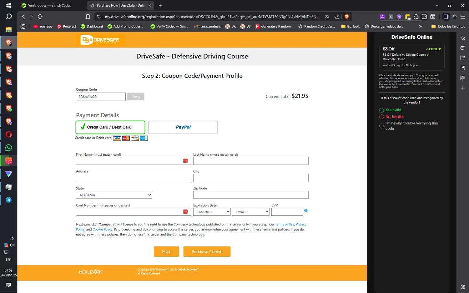 DriveSafe Online Promo Code - 20% Off (Verified) Dec 2025