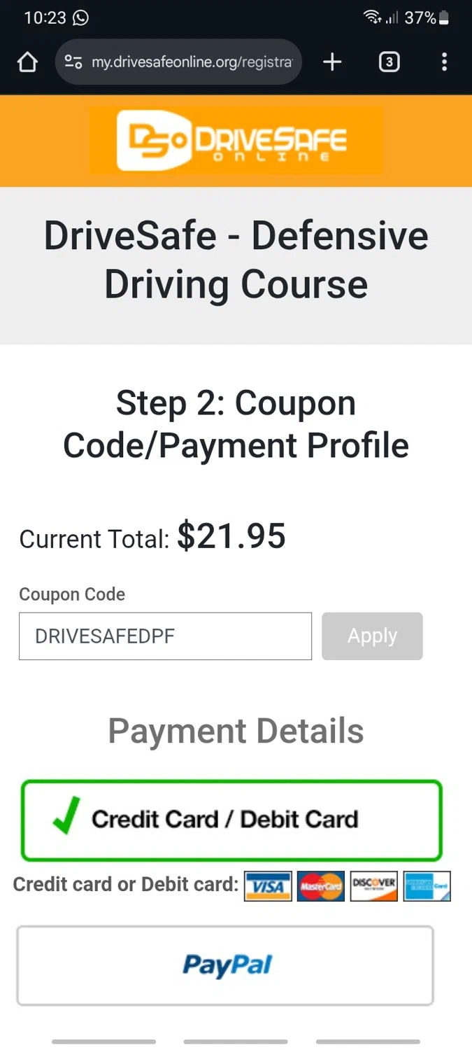 DriveSafe Online Promo Codes - 20% Off Sep 2025