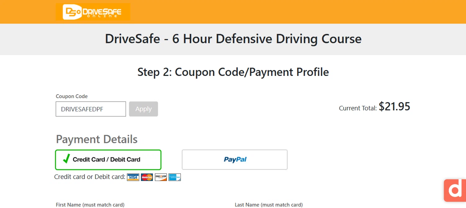 DriveSafe Online Promo Codes - 20% Off Sep 2025