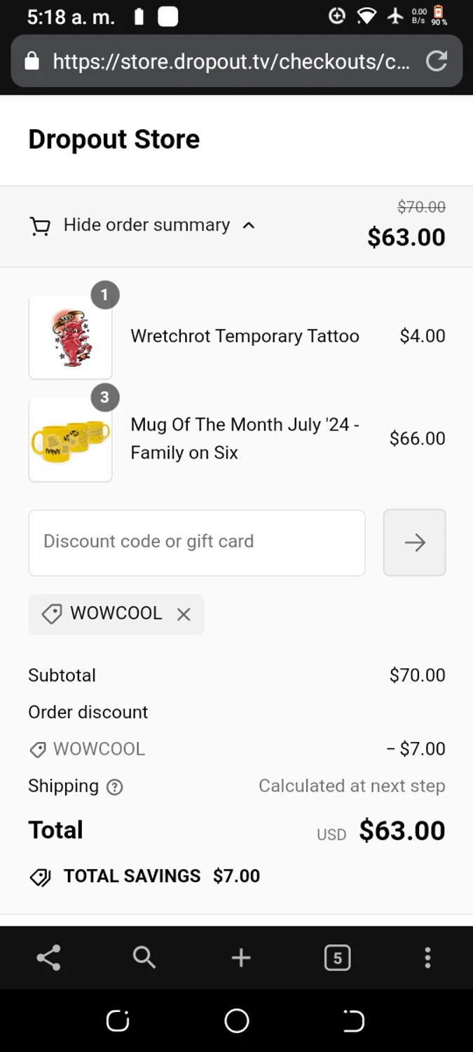 Dropout Promo Codes - 20% Off | September 2024