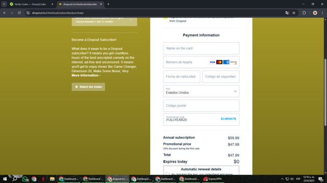 Dropout Promo Codes (1 Verified) - 20% Off w/Code May 2025