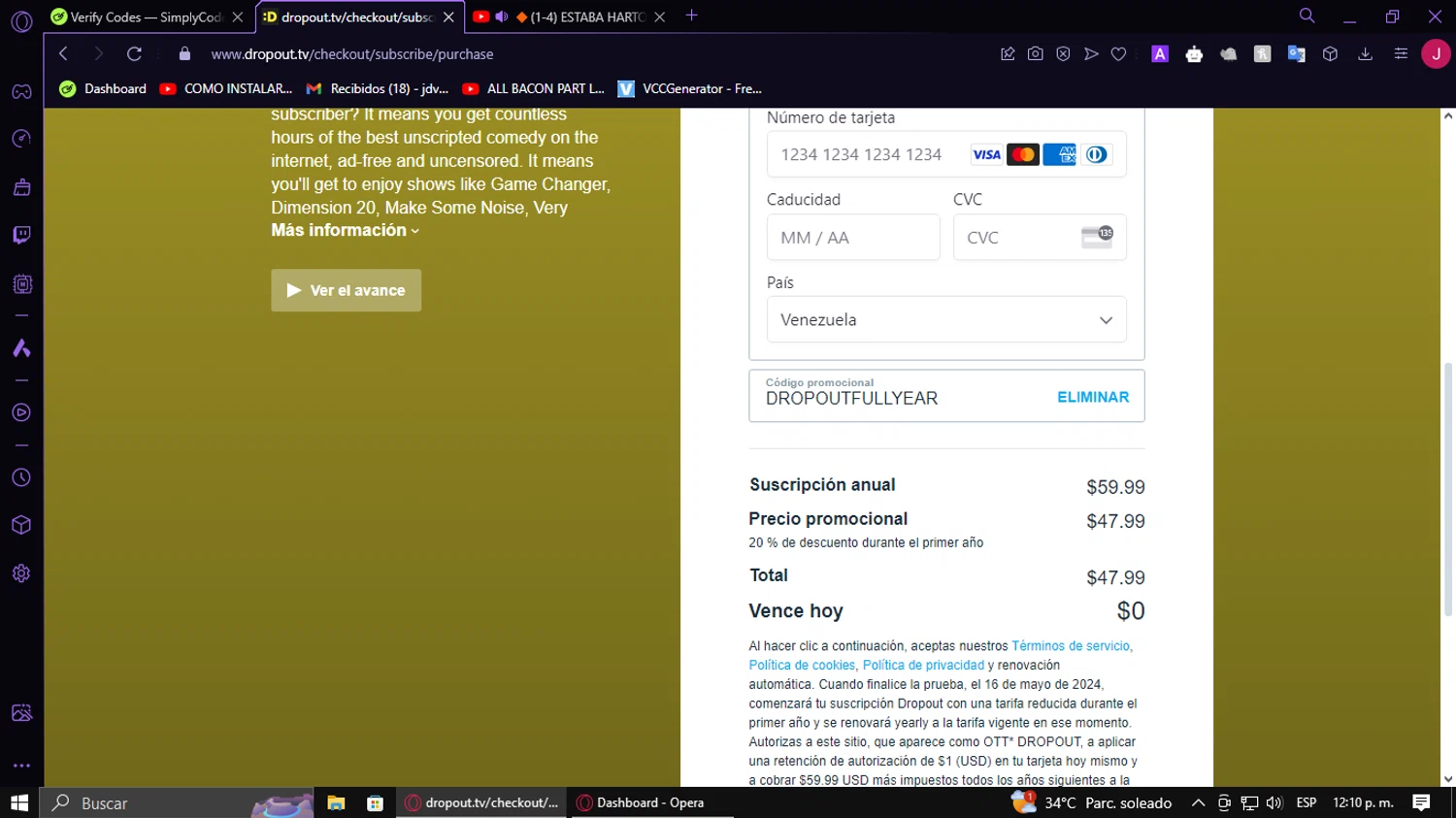 Dropout Promo Codes - 20% Off | September 2024