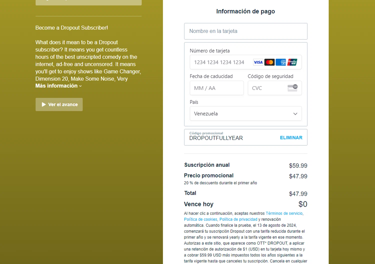 Dropout Promo Codes - 20% Off | September 2024