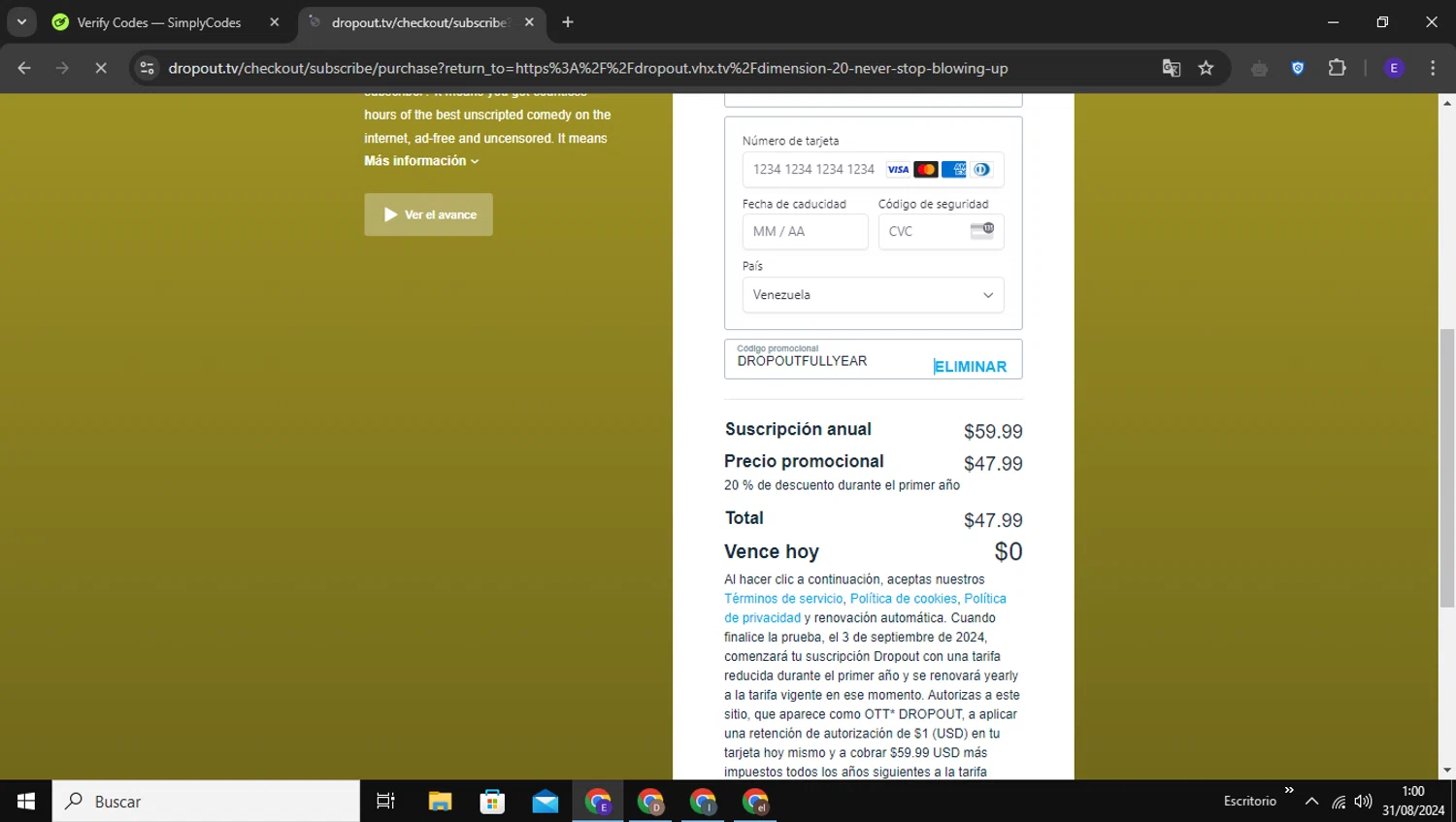 Dropout Promo Codes - 20% Off | October 2024