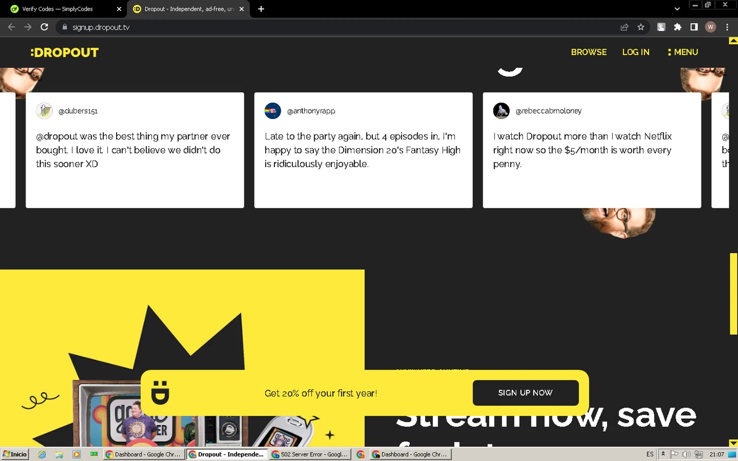 Dropout Promo Codes (6 Verified) - 10% Off Sitewide Aug 2025