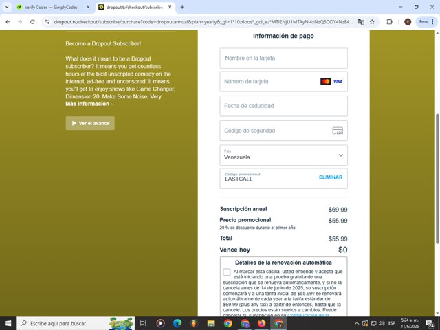 Dropout Promo Codes (2 Verified) - 20% Off w/Code Jun 2025