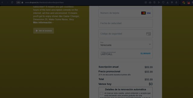 Dropout Promo Codes (2 Verified) - 20% Off w/Code Jun 2025