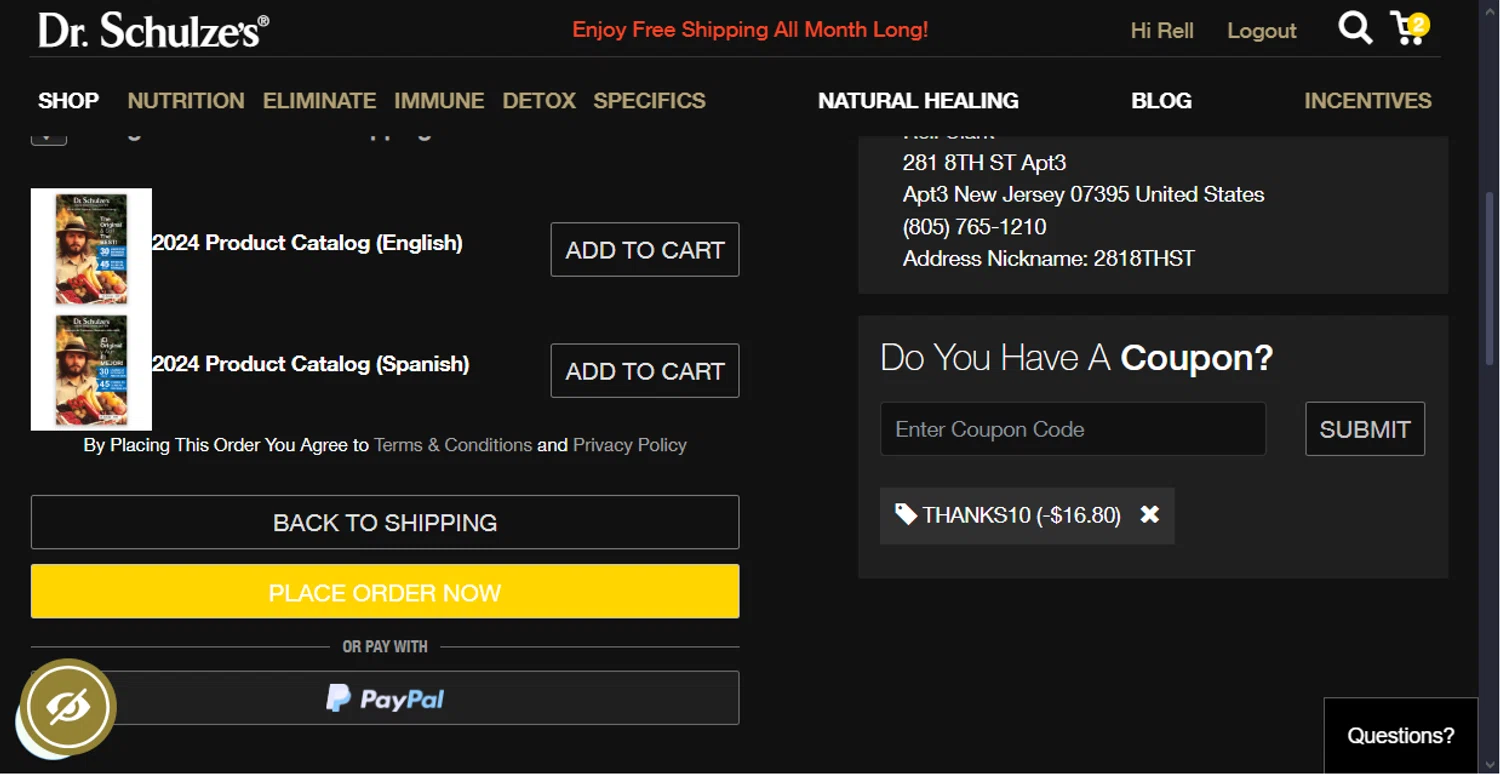 Dr. Schulze's Promo Codes - 10% Off | December 2024