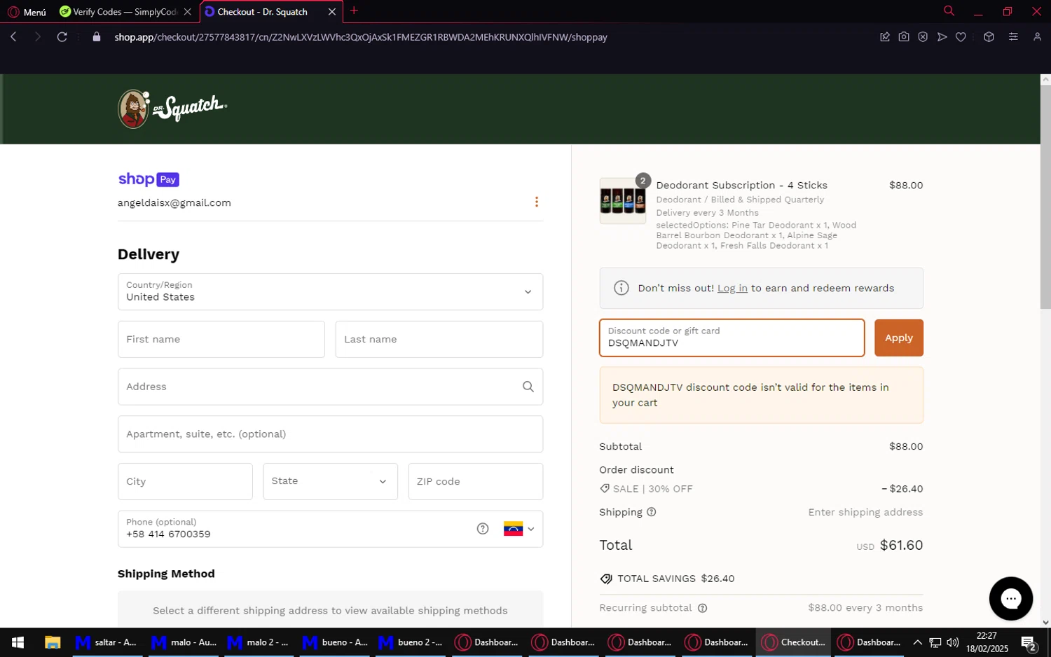 Dr. Squatch Discount Codes (9 Verified) - 20% Off May 2025