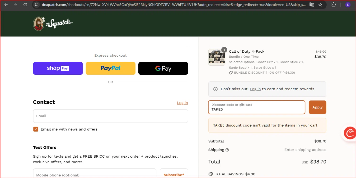 Dr. Squatch Promo Codes - 20% Off (8 Verified) Jul 2025