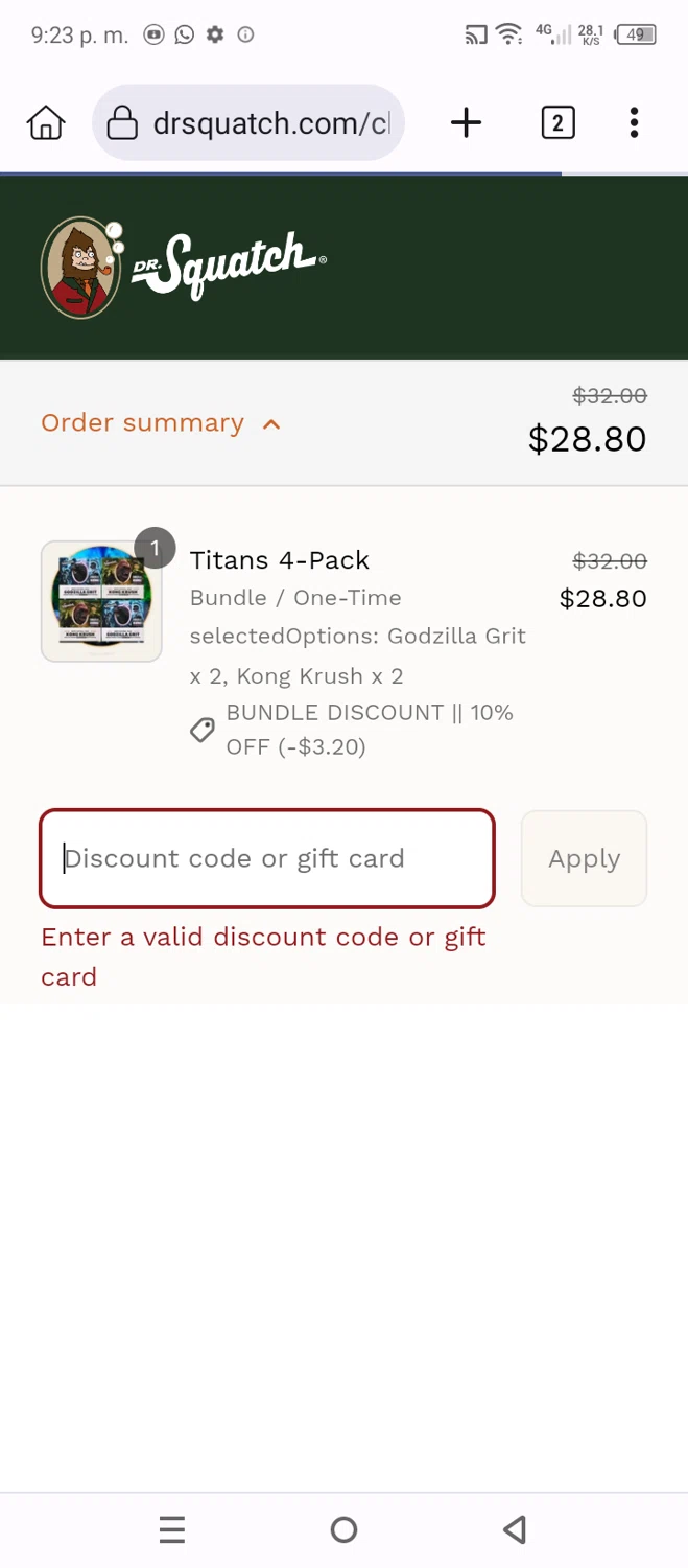 Dr. Squatch Discount Codes (9 Verified) - 20% Off May 2025