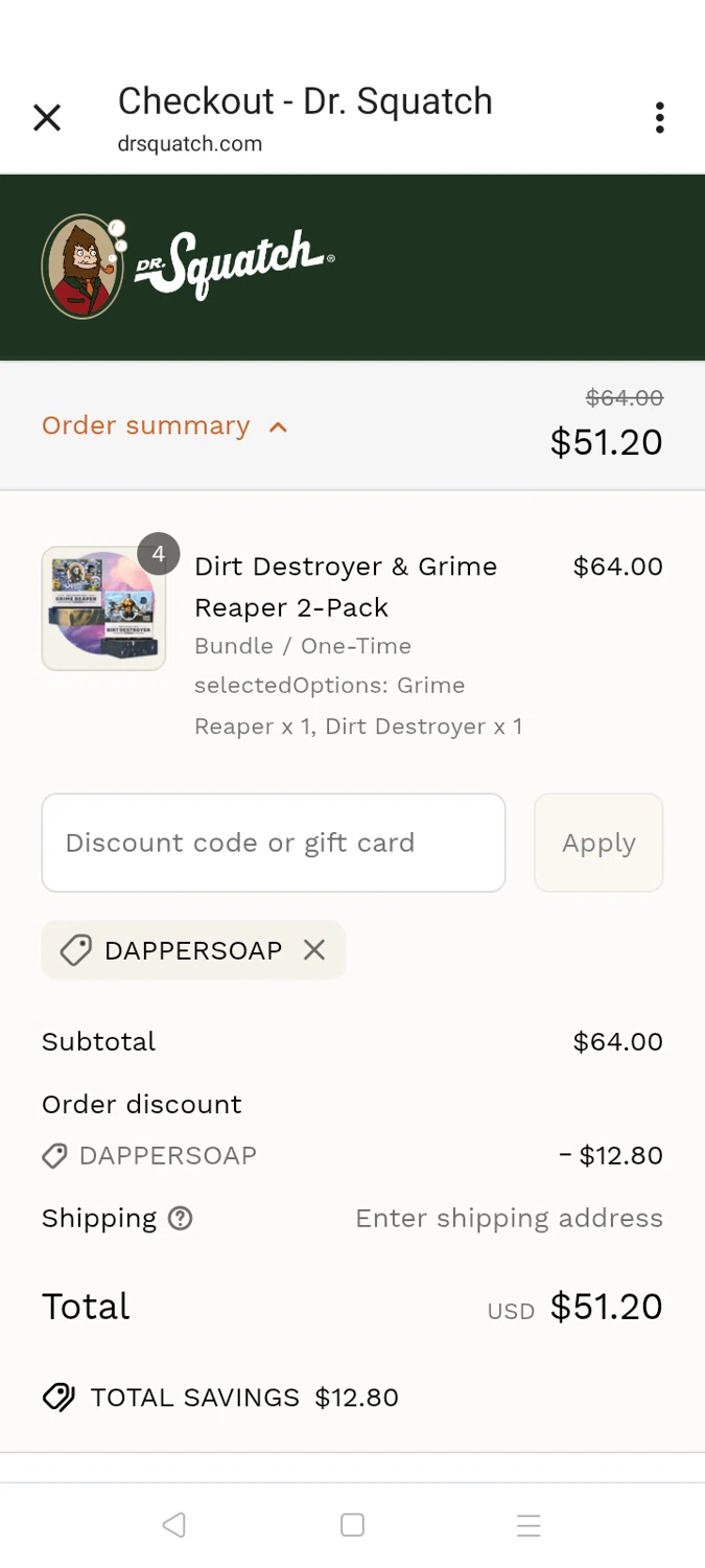 Dr. Squatch Promo Codes - 20% Off (9 Verified) Jul 2025