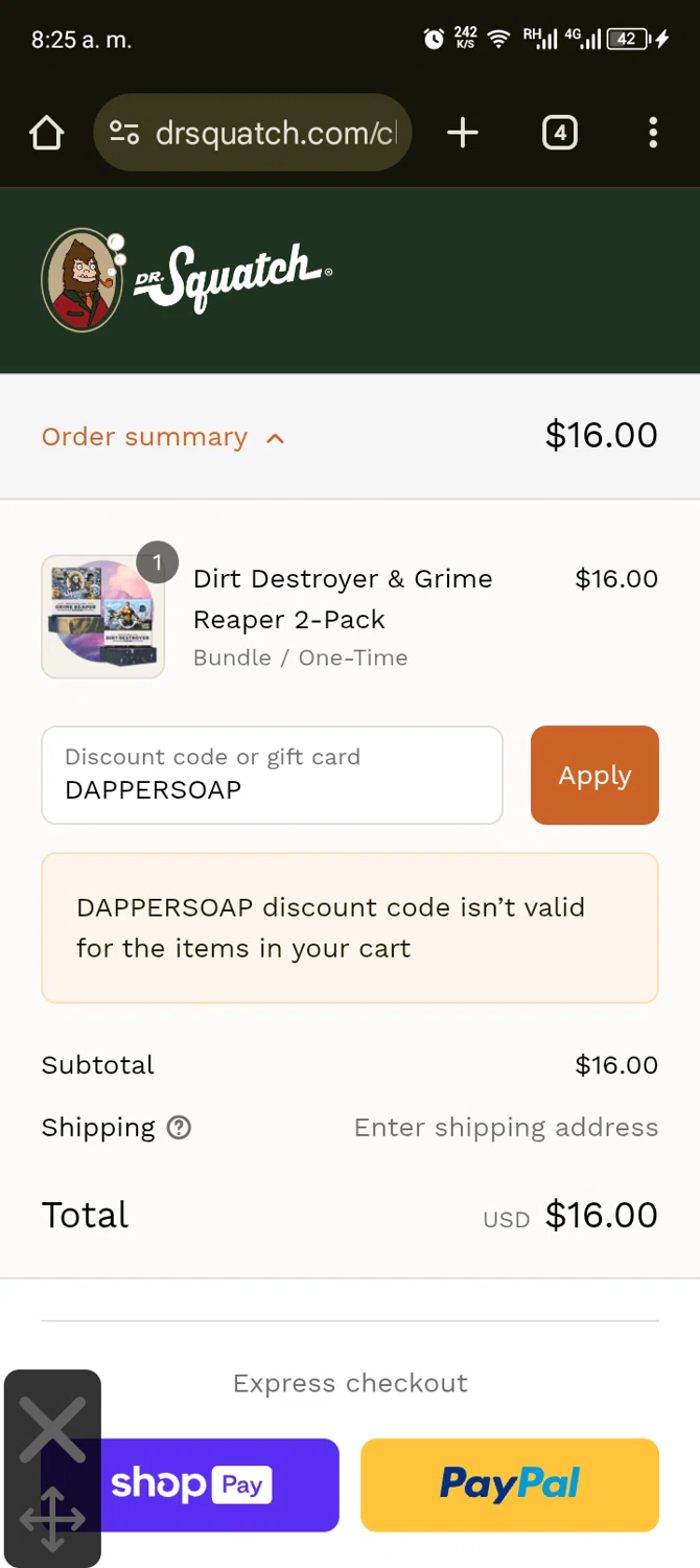 Dr. Squatch Promo Codes - $15 Off (Verified) Oct 2025