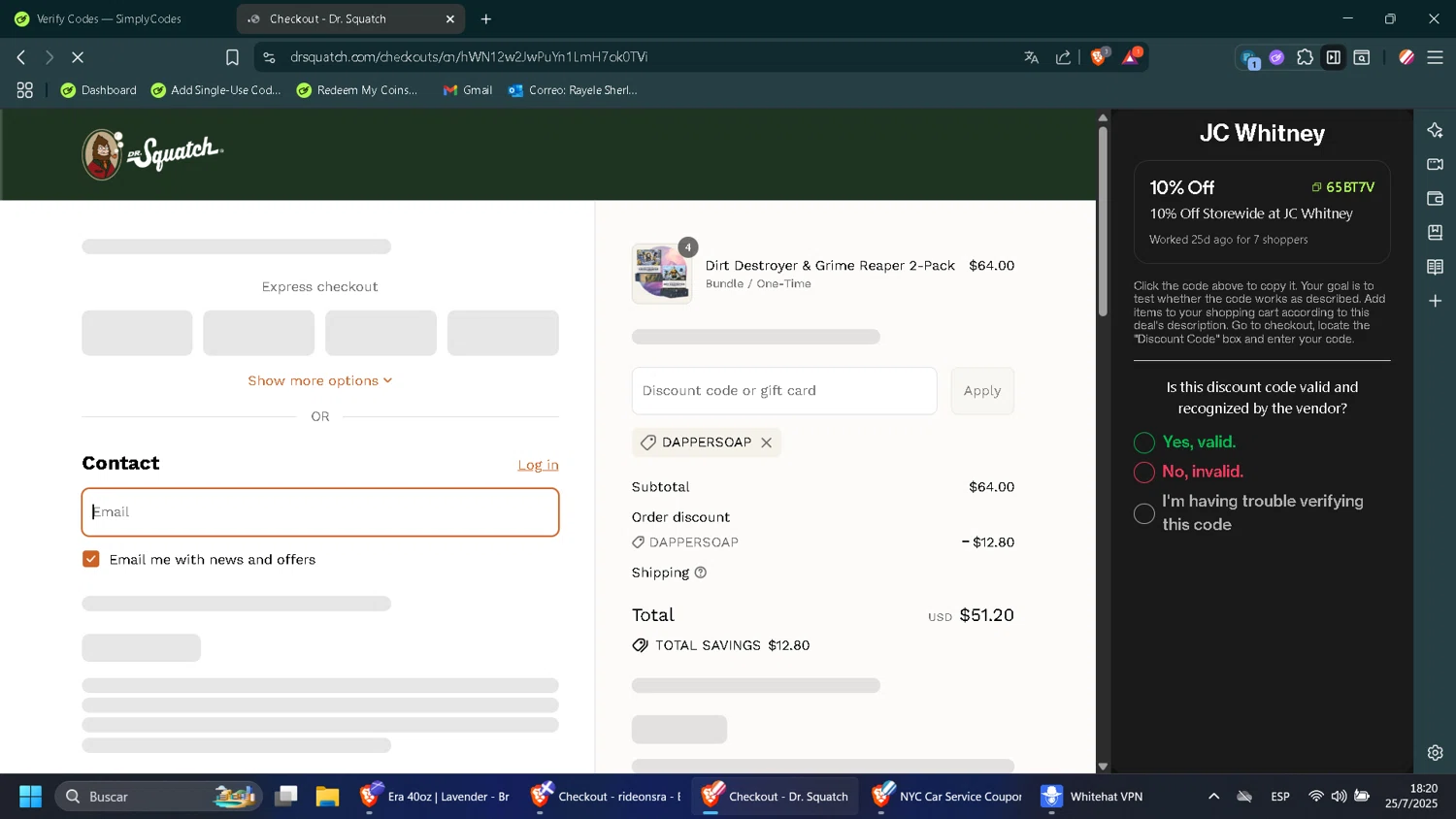 Dr. Squatch Promo Codes - $15 Off (Verified) Sep 2025