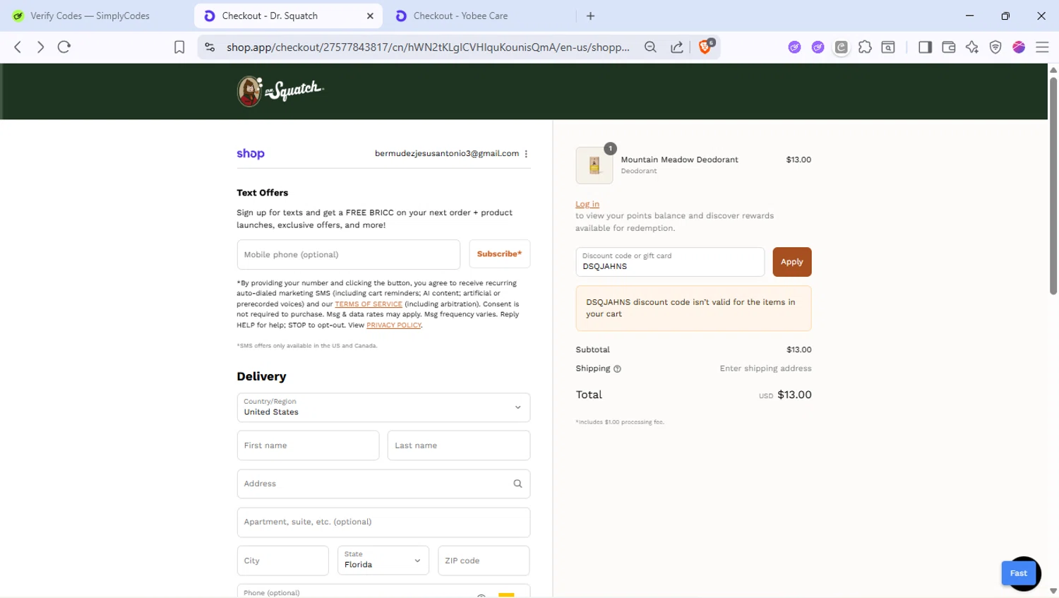 Dr. Squatch Promo Codes - $15 Off (Verified) Nov 2025