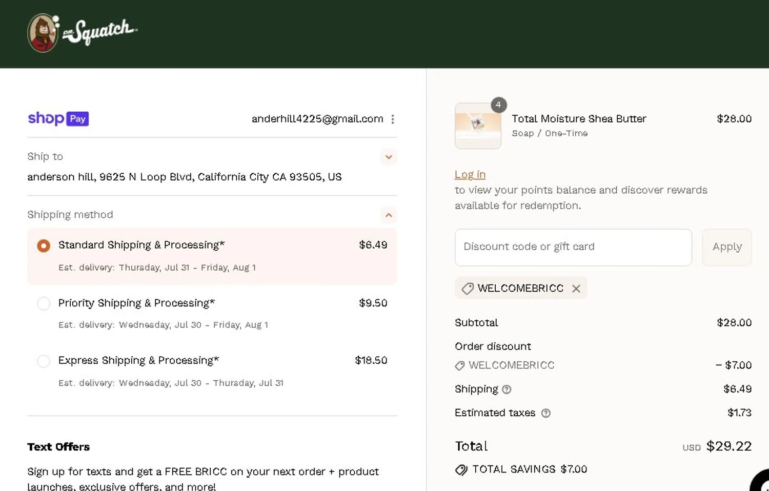 Dr. Squatch Promo Codes - $15 Off (Verified) Sep 2025