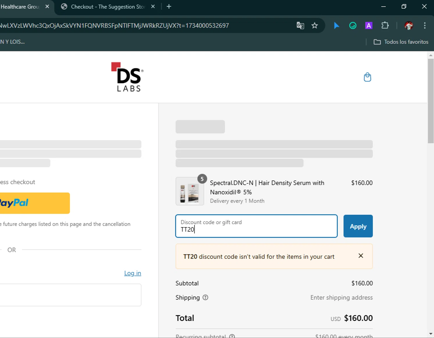 DS Laboratories Discount Codes - 20% Off | January 2025