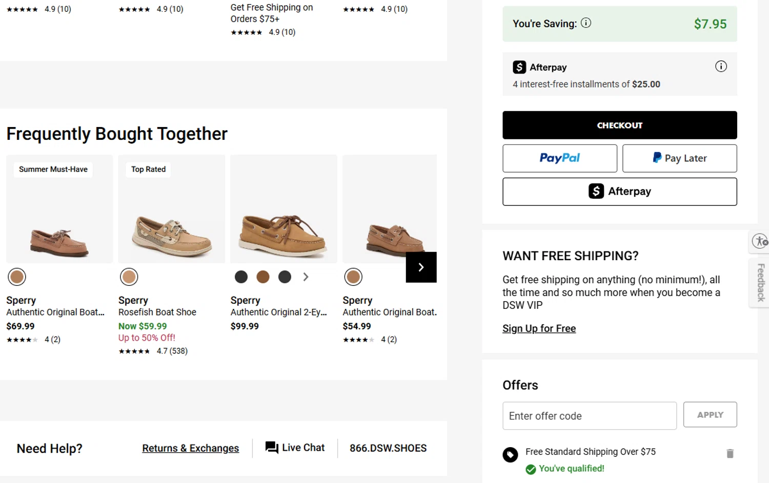 DSW Promo Codes (4 Verified) - 25% Off + Free Ship Oct 2025