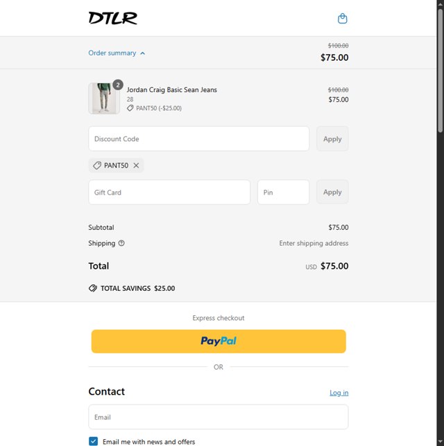 DTLR Promo Codes (3 Verified) - 50% Off + Free Ship Jun 2025