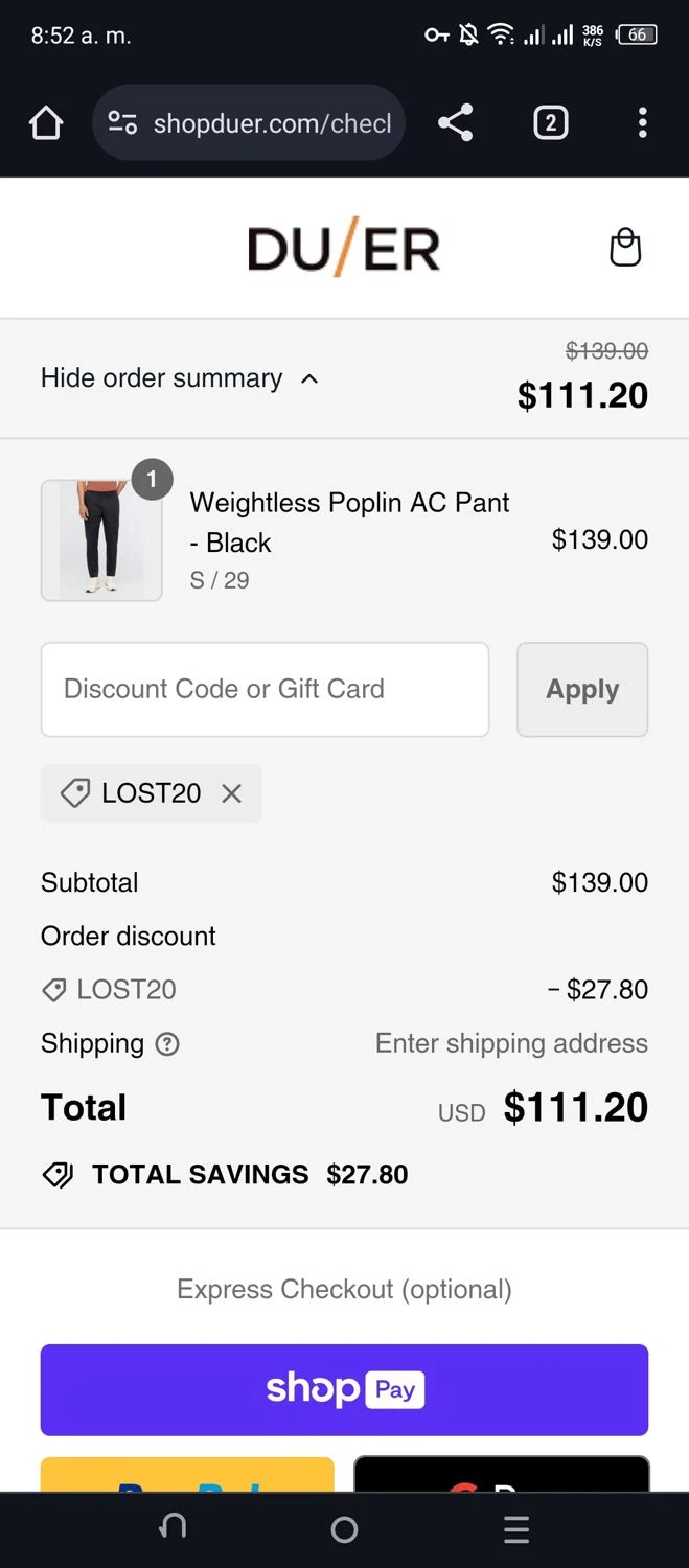 DUER Discount Codes - 20% Off Coupon Codes in August 2024 | SimplyCodes