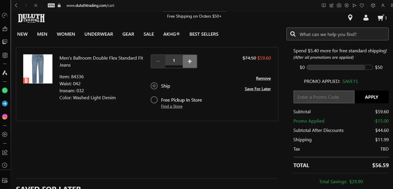 Duluth Trading Coupons - 30% Off | November 2024