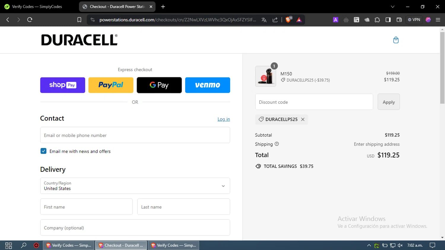 Duracell Coupons & Black Friday 2024 Deals - 10% Off