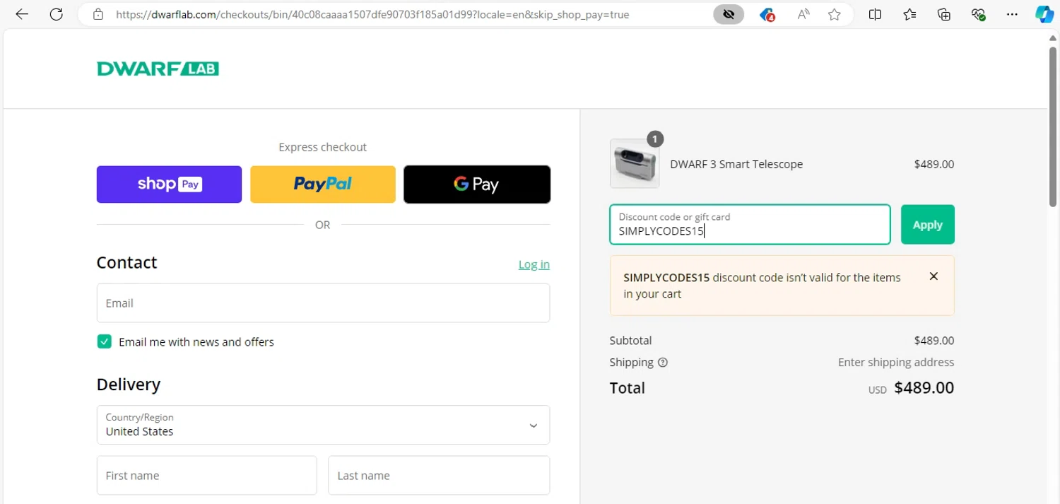 DWARFLAB Discount Codes - $10 Off | January 2025
