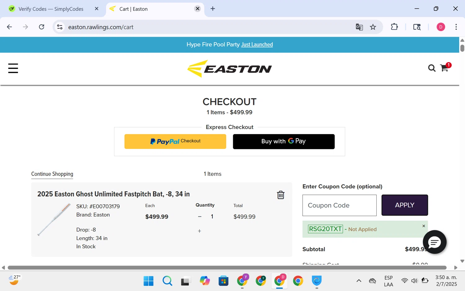 Easton Promo Codes - 15% Off (5 Verified) Dec 2025