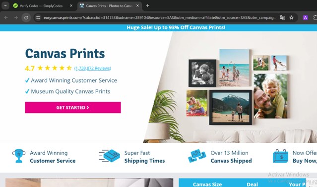 Easy Canvas Prints Promo Codes - 60% Off Coupons Aug 2025