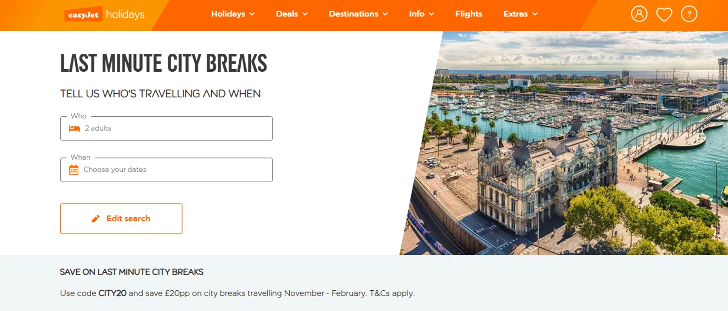 easyJet Promo Codes - $50 Off (3 Verified) Dec 2025