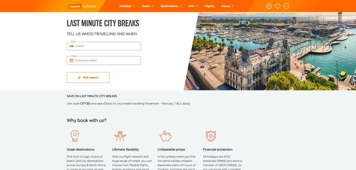 easyJet Promo Codes - $50 Off (3 Verified) Dec 2025